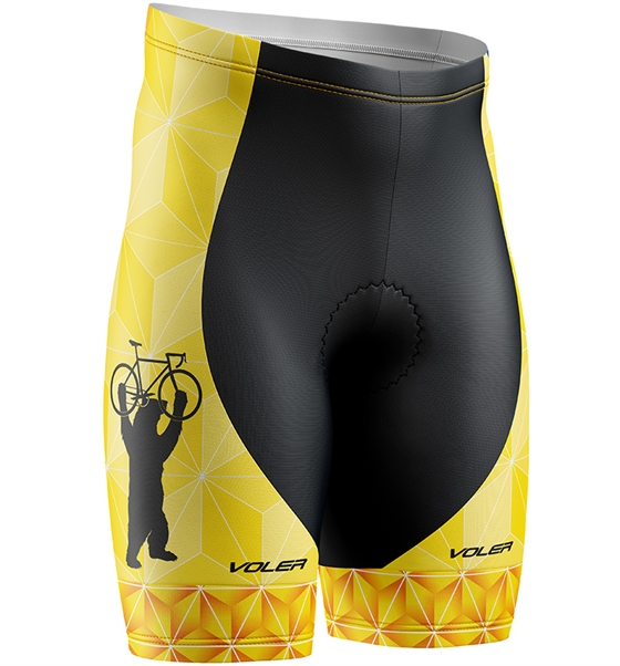 Voler: Full-Custom Ordering - Grizzly Peak Cyclists - Poppy Legband Shorts